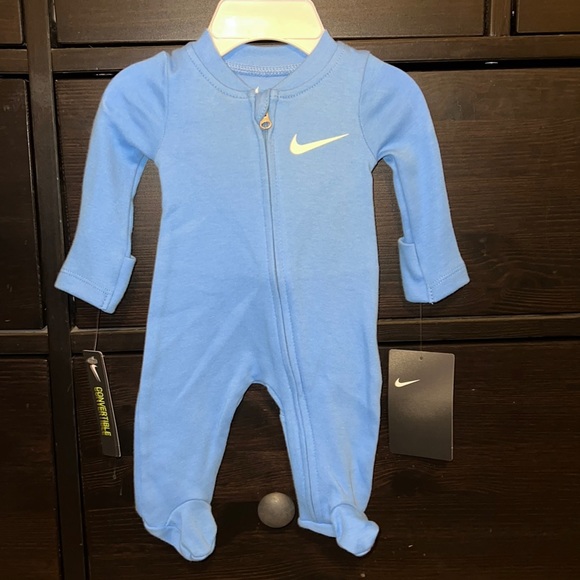 Nike | Pajamas | Nike Preemie Sleeper University Blue | Poshmark
